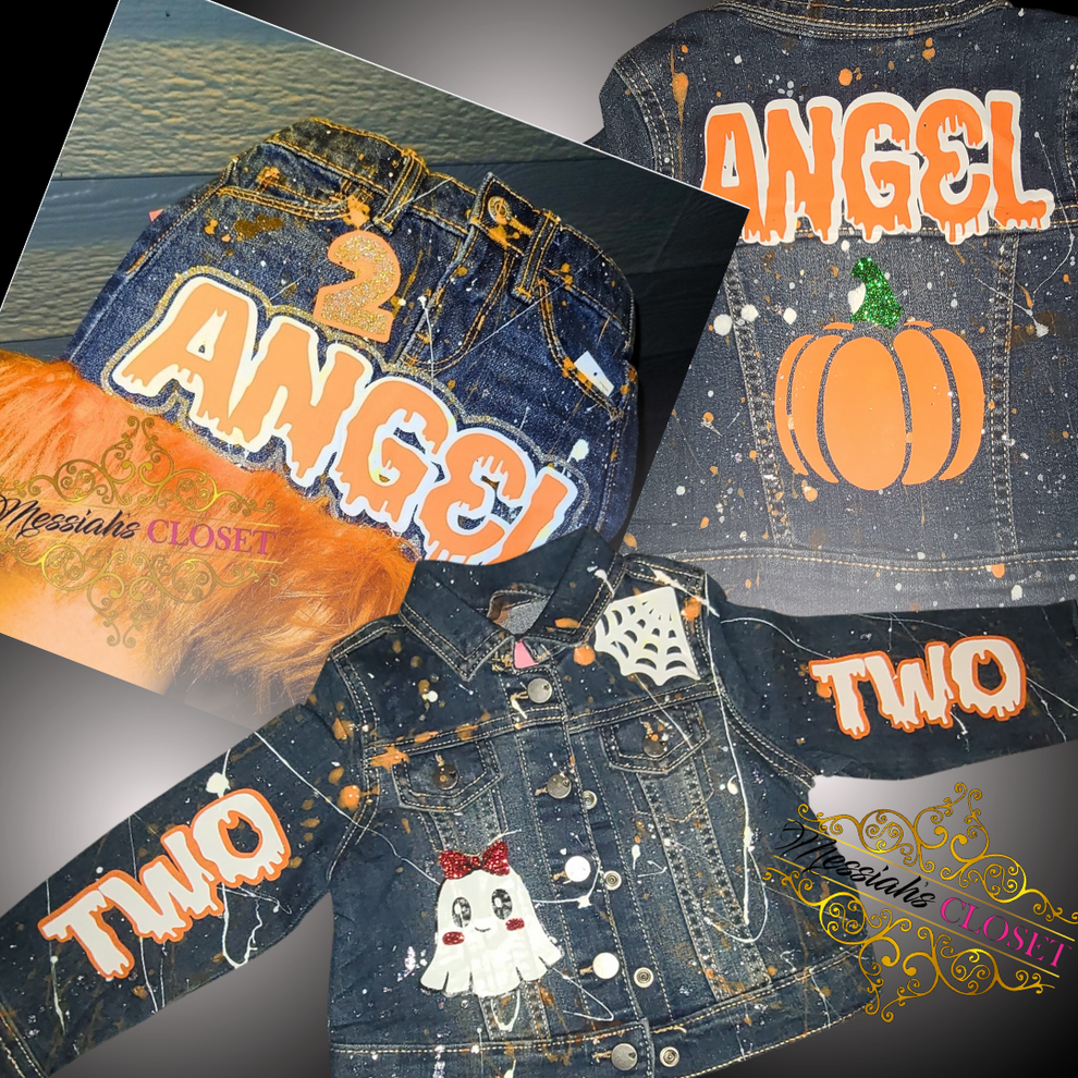 Birthday Custom Denim Set – Designing With Rakeya